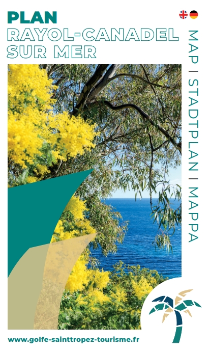 Plan de ville - Rayol-Canadel sur Mer - OT Golfe de Saint Tropez